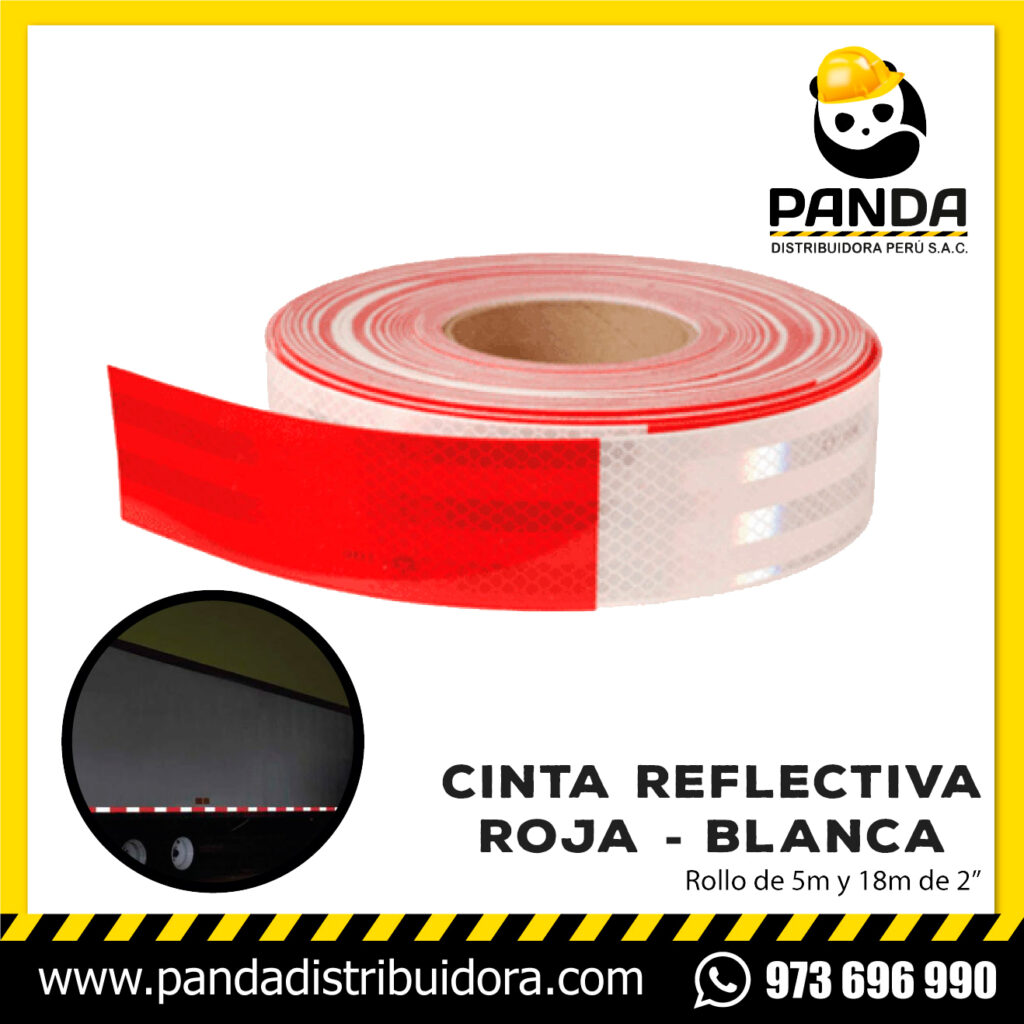 Cinta Reflectiva para Cono – Panda Distribuidora