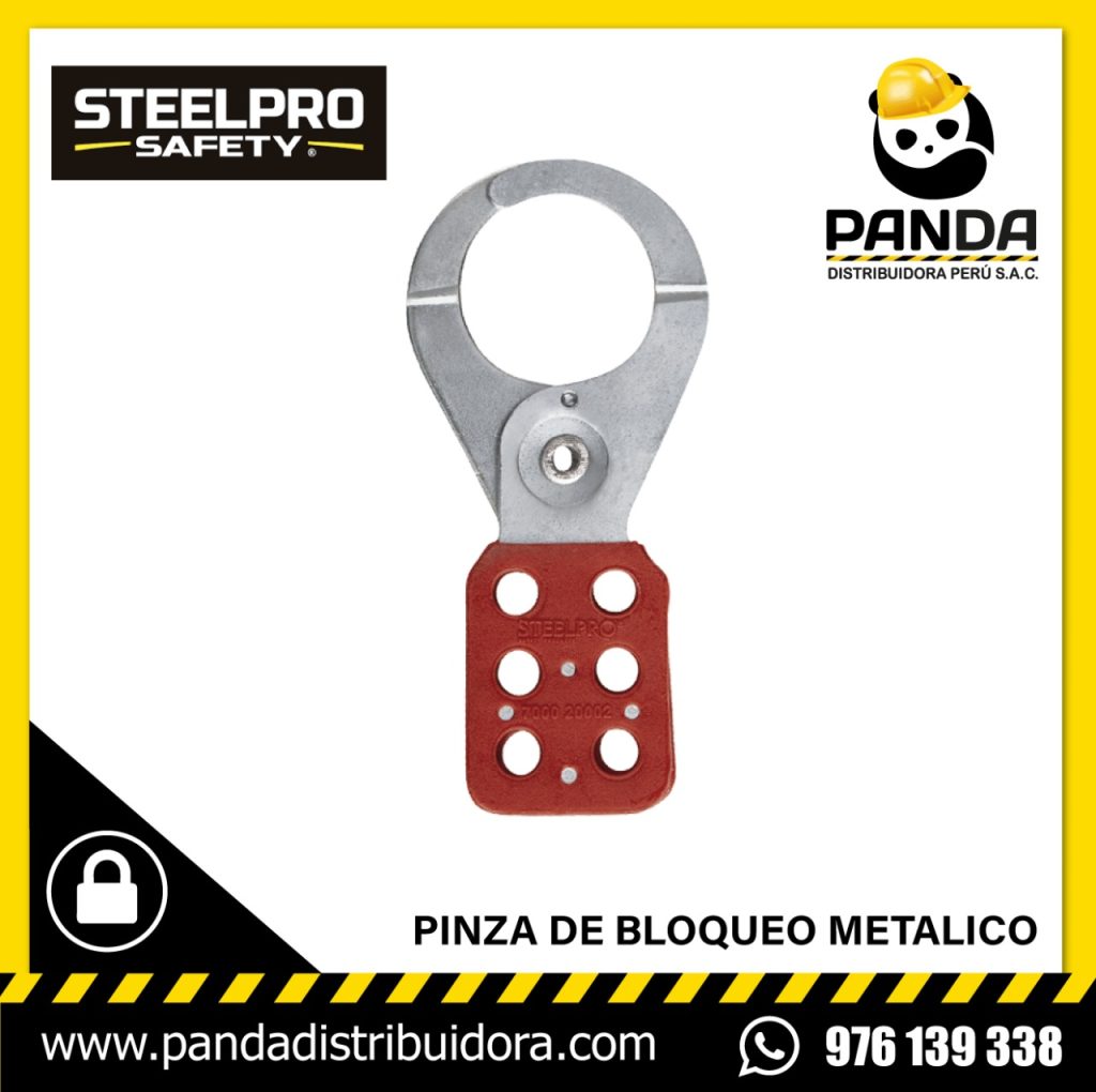 PINZA DE BLOQUEO METALICO – Panda Distribuidora