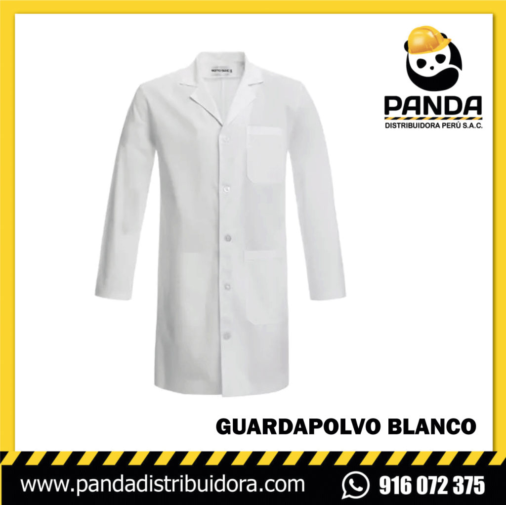 GUARDAPOLVO BLANCO – Panda Distribuidora